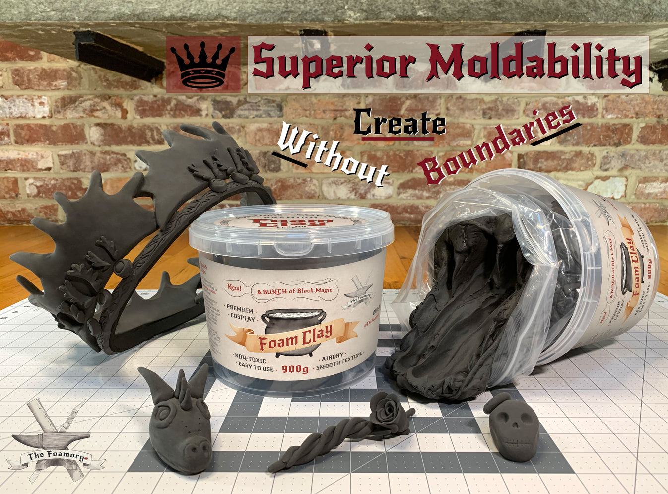 Moldable Foam Clay – Lightweight & Flexible | The Foamory