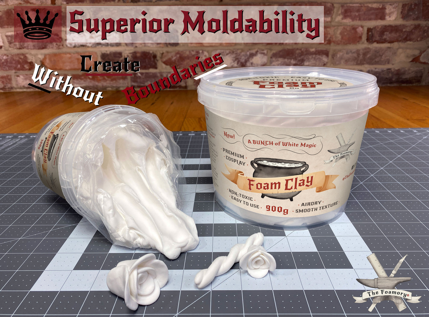 Moldable Foam Clay – Lightweight & Flexible | The Foamory