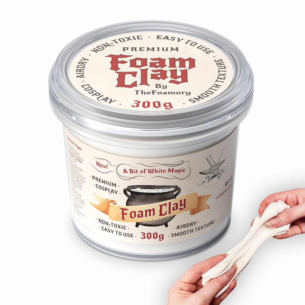 Moldable Foam Clay – Lightweight & Flexible | The Foamory
