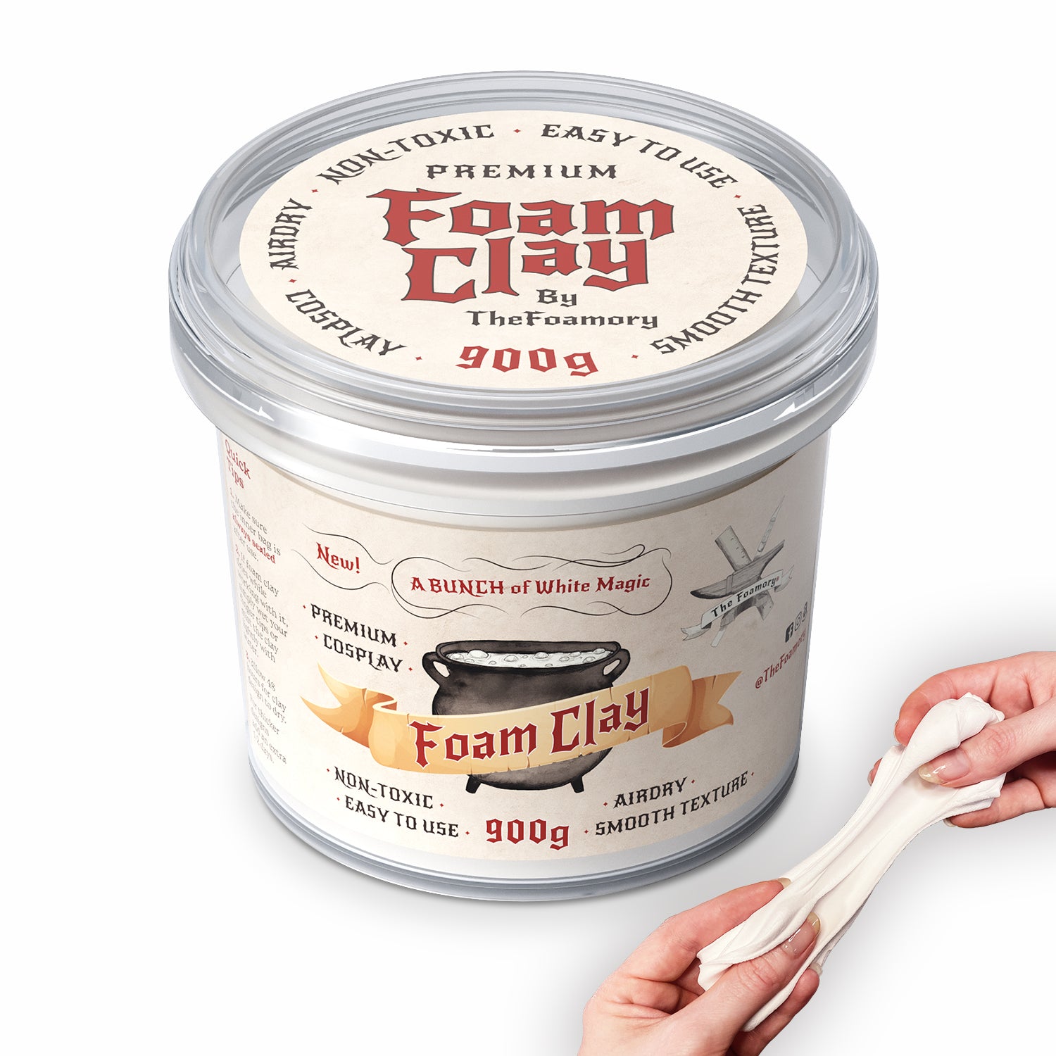 Moldable Foam Clay – Lightweight & Flexible | The Foamory